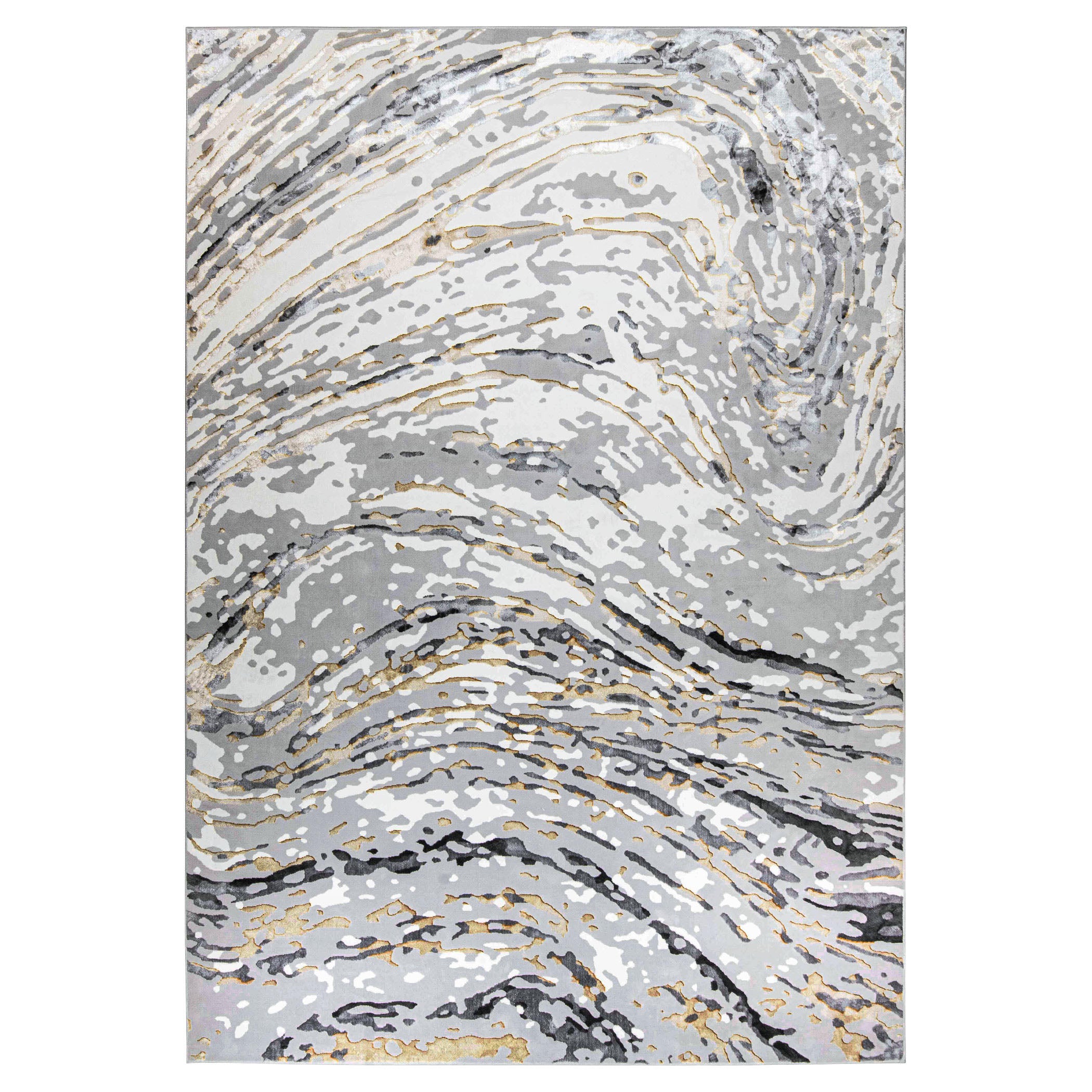 Fatima Grey Cream 2'X 3' Rug | Designer Rugs | By Lavin Rugs