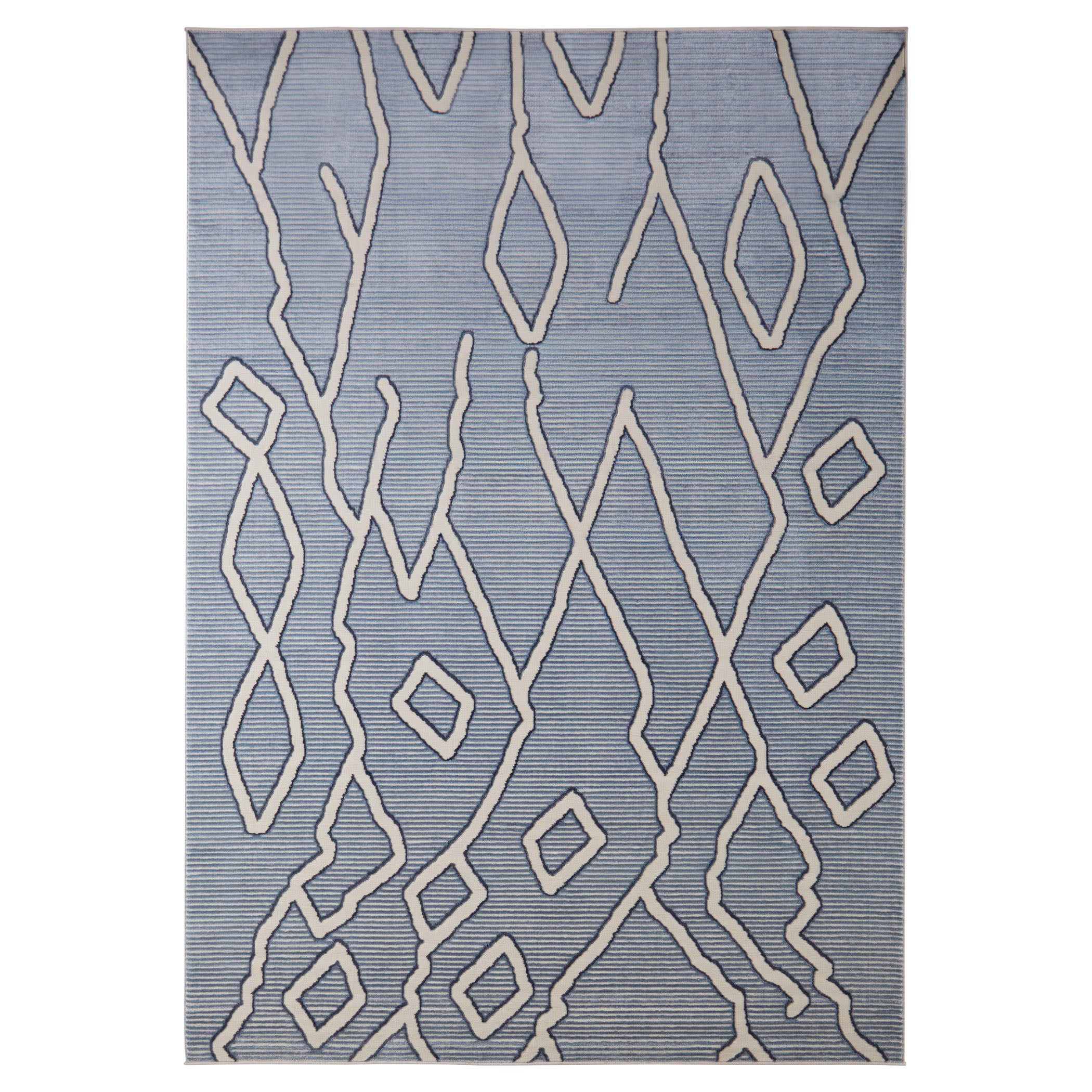 Eclectic Luxe Blue 2'X 3' Rug | Designer Rugs | By Lavin Rugs
