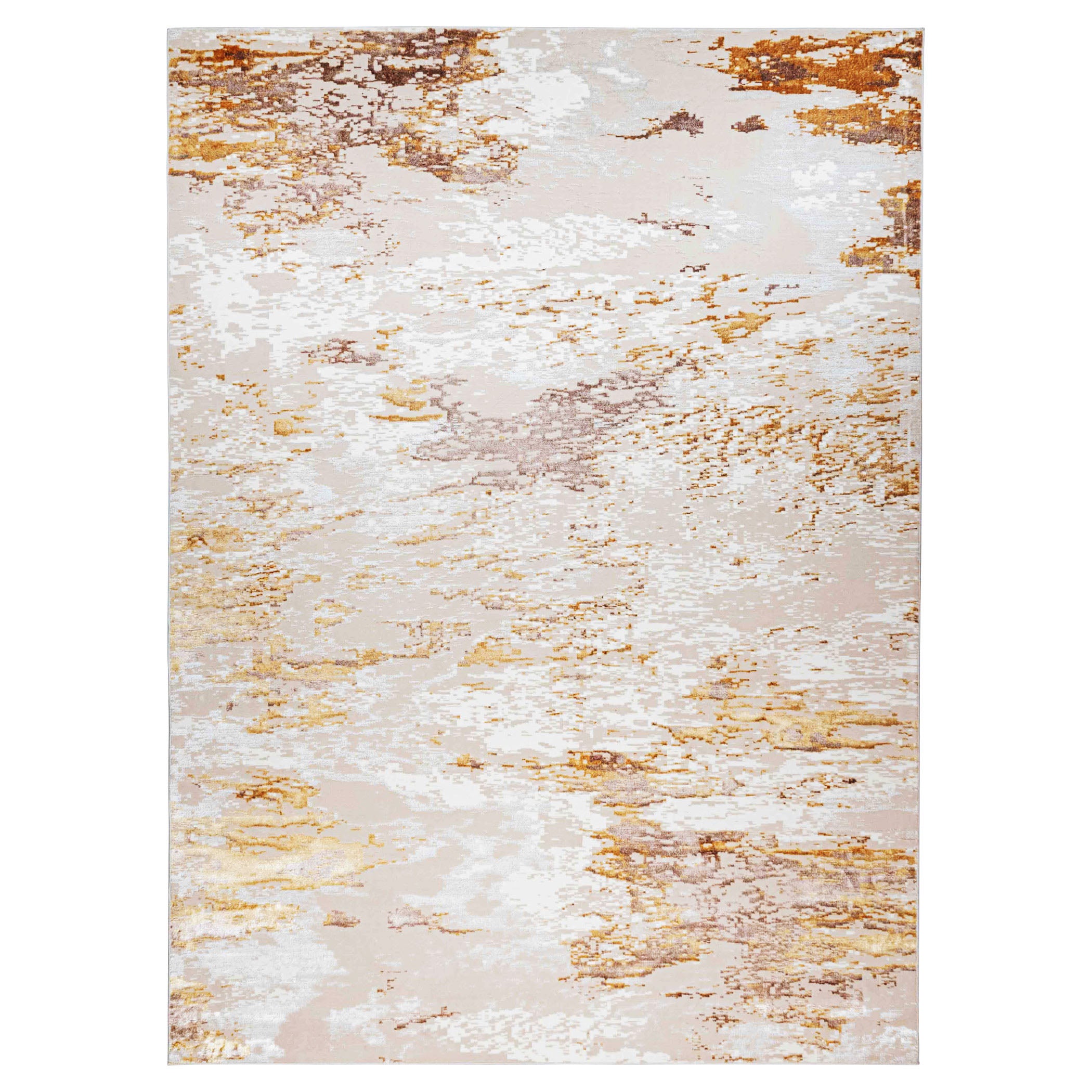 Sibel Gold Cream 2'X 3' Rug | Designer Rugs | By Lavin Rugs