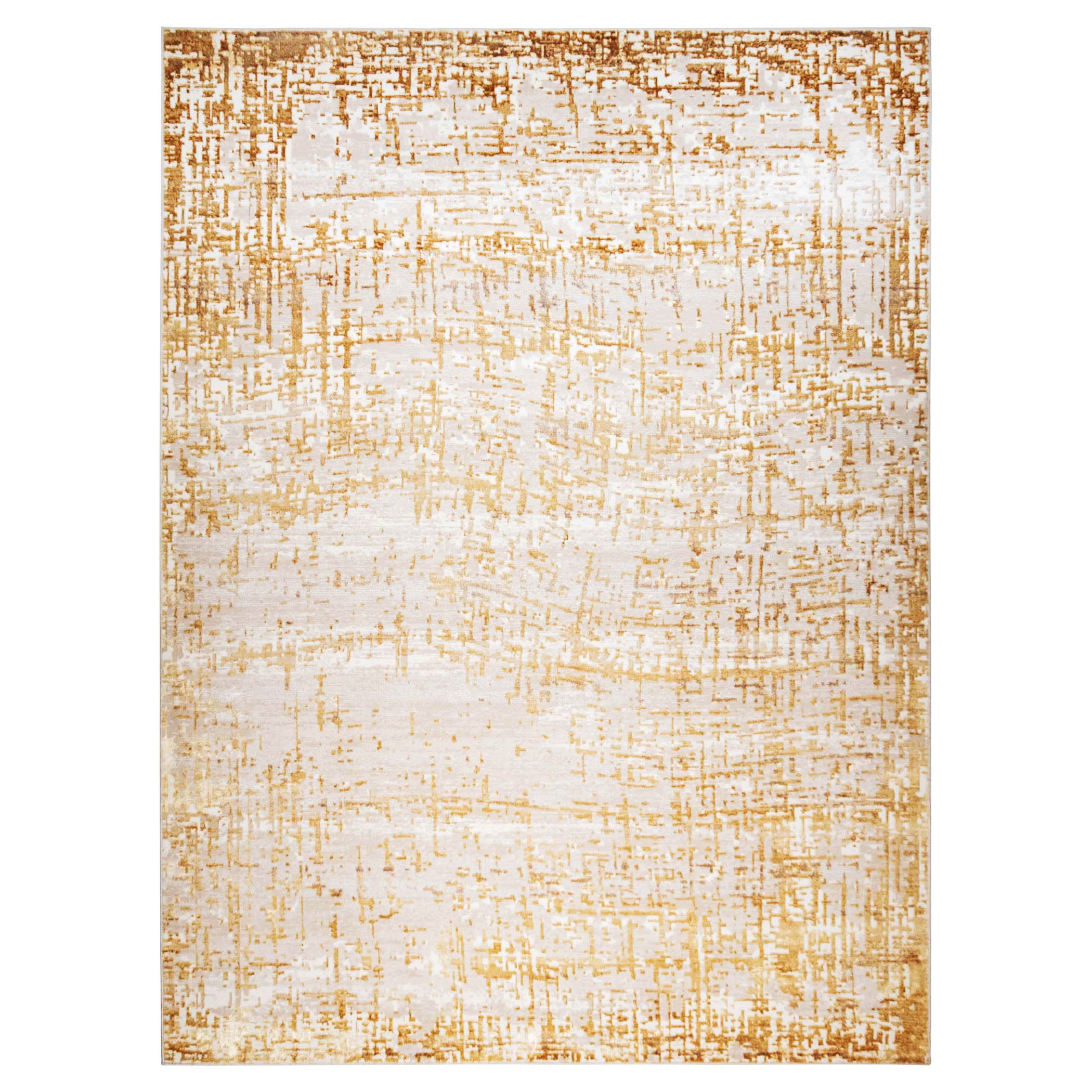 Sibel Gold Cream 2'X 3' Rug | Designer Rugs | By Lavin Rugs